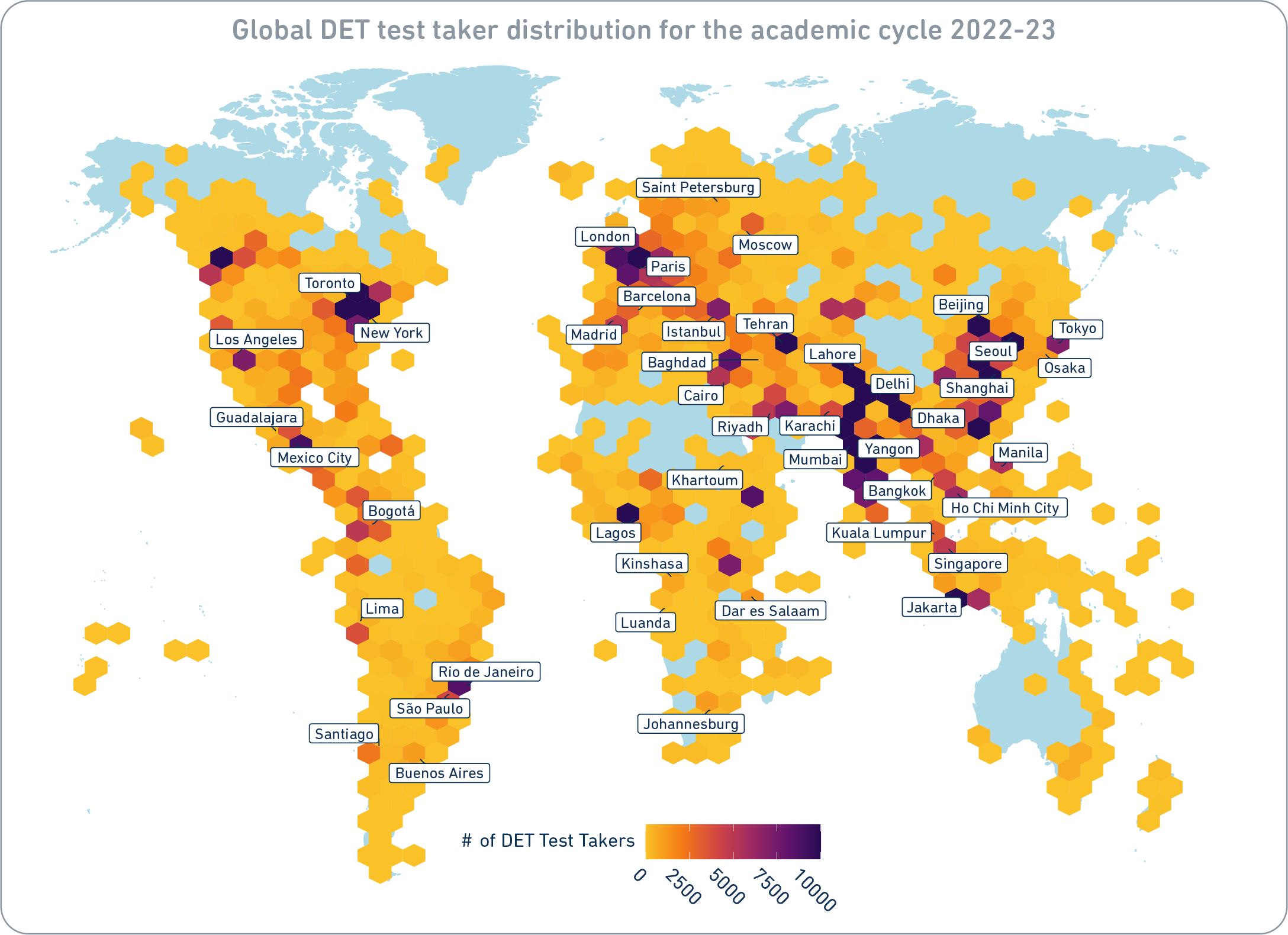 Where can you take the Duolingo English Test?